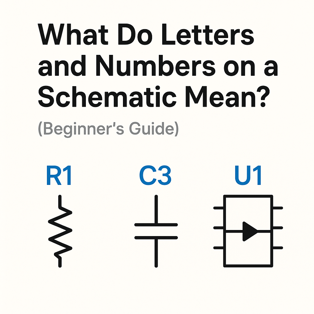What Do Letters and Numbers on a Schematic Mean?