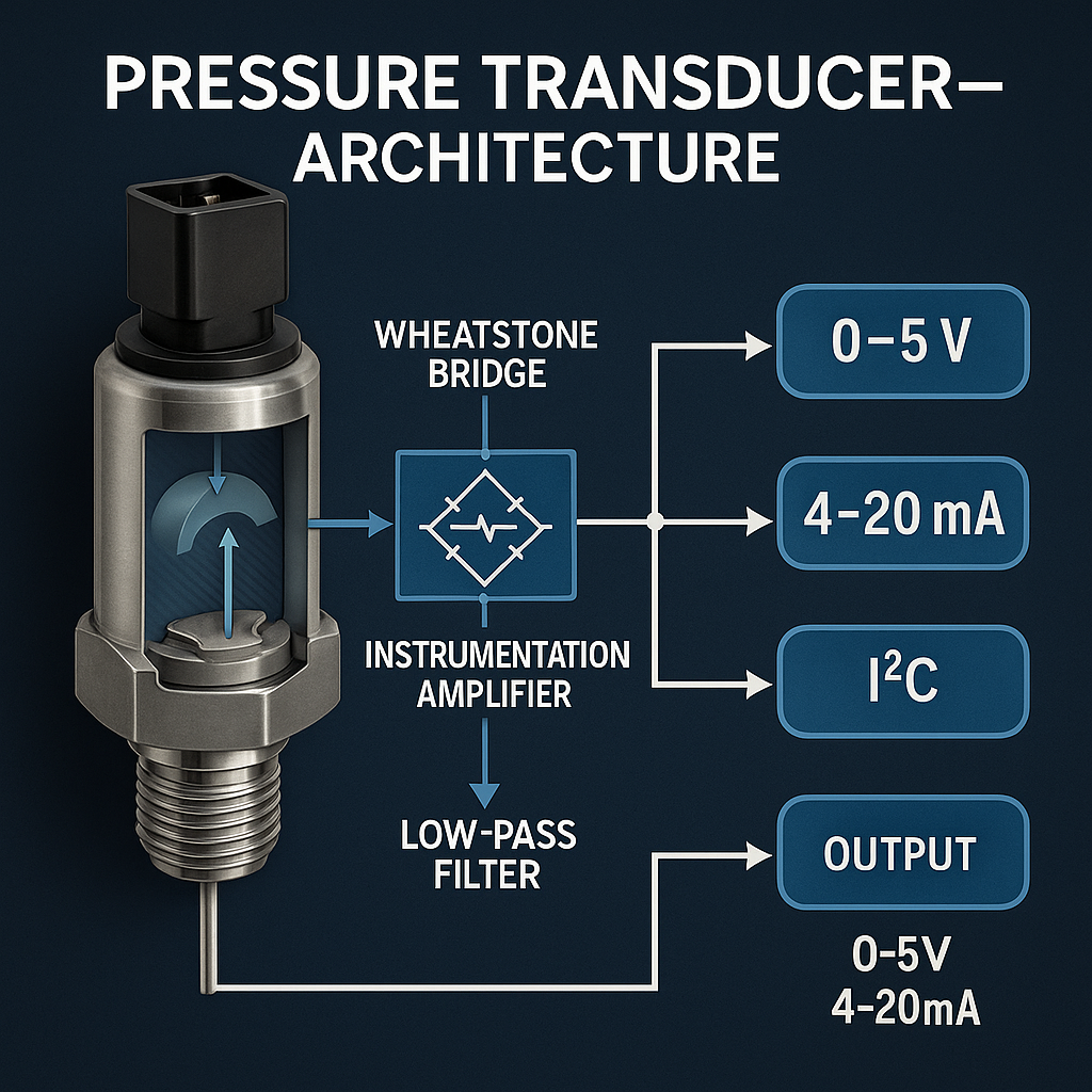 Pressure Transducer: Types, Signal Chain & Calibration
