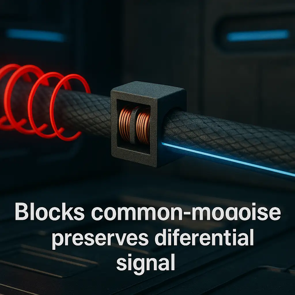 Common Mode Choke: EMI, Selection & PCB Layout